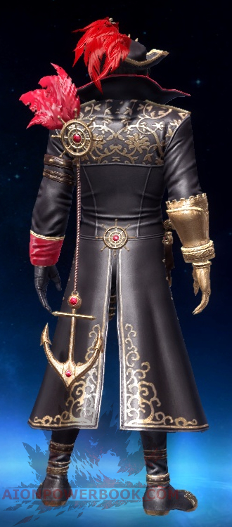Pirate King Costume - Aion PowerBook